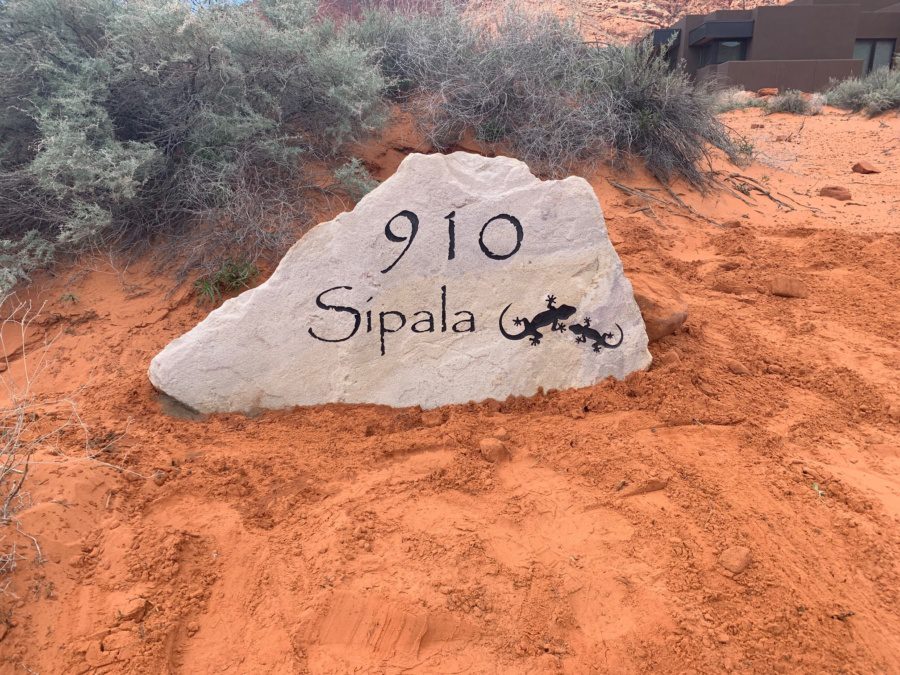 Address Rocks - Kenworthy Monuments Address Rocks in St. George